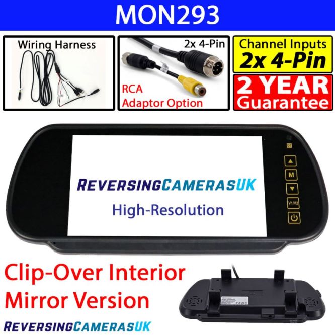 All Vehicle Monitors - Reversing Cameras UK