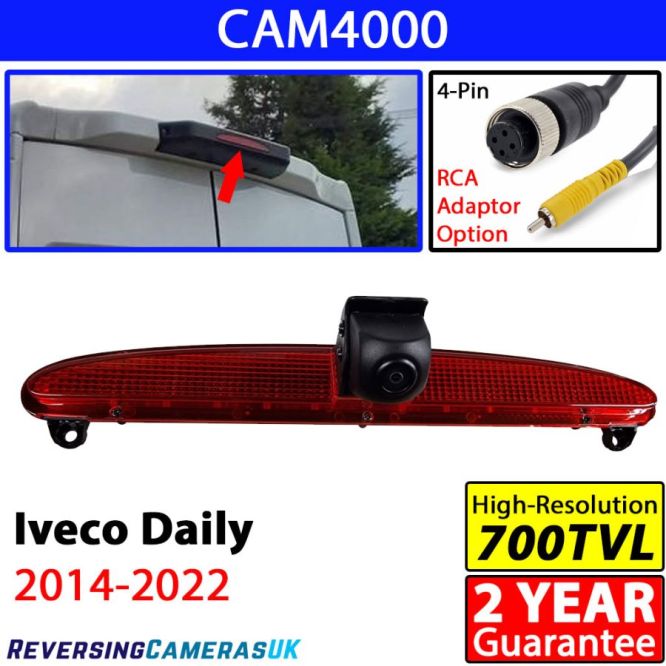 Brake Light Reversing Cameras | High-Quality Rear View Cameras for Vans ...