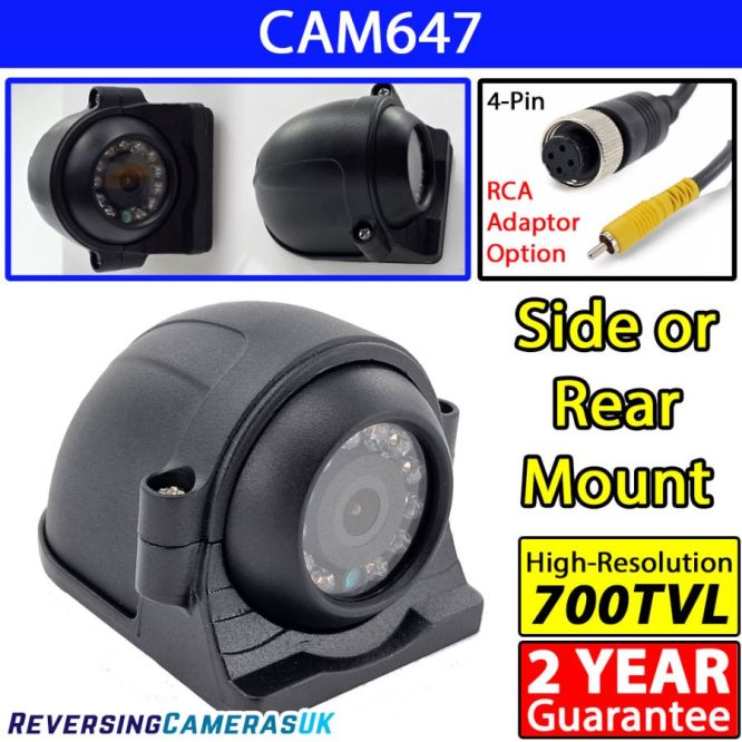 Side View & Blindspot Vehicle Cameras - Reversing Cameras UK