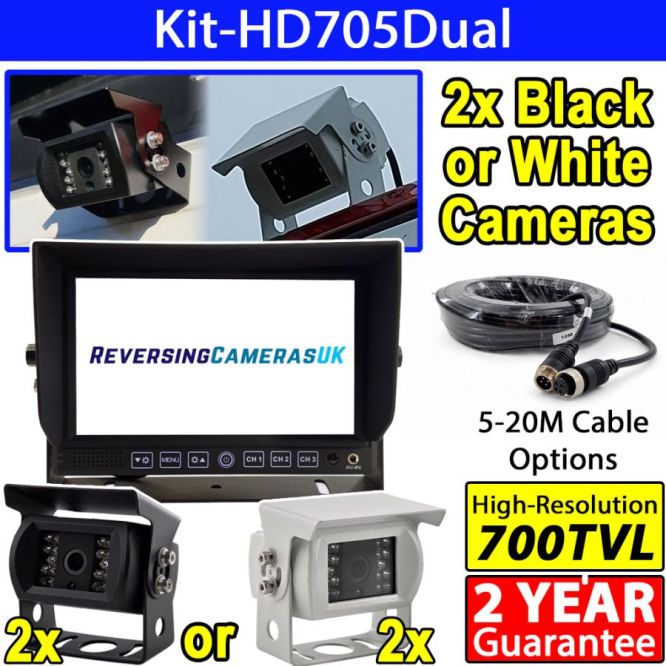 Heavy Duty CCD Reversing Camera System with 2 Cameras | Reversing ...