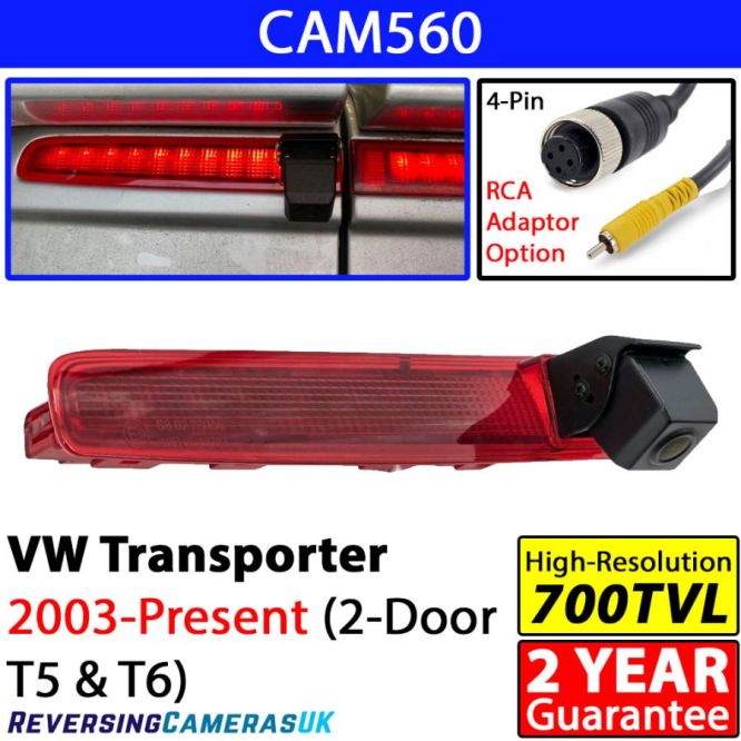 Vw Transporter T5 And T6 Brake Light Reversing Camera Systems Reversing