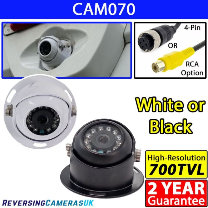 Dome & Pod Reversing Cameras - Reversing Cameras UK