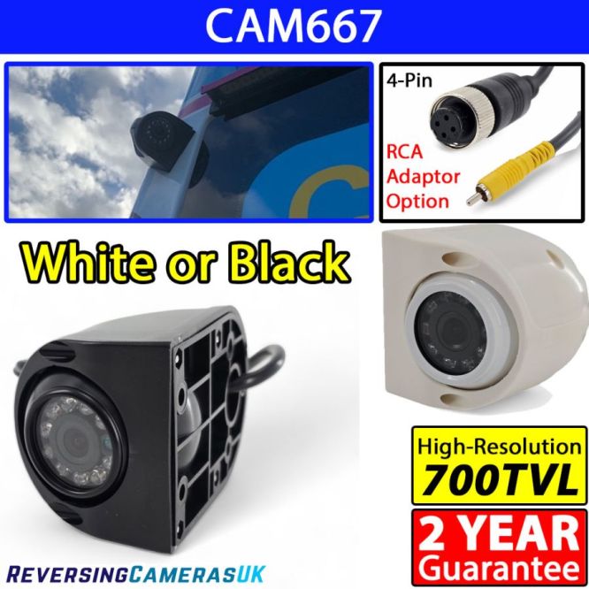 Dome & Pod Reversing Cameras - Reversing Cameras UK