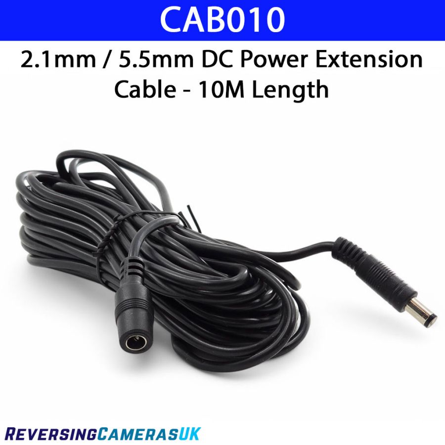 10M DC Power Extension Cable for Reversing Camera System - Reversing ...