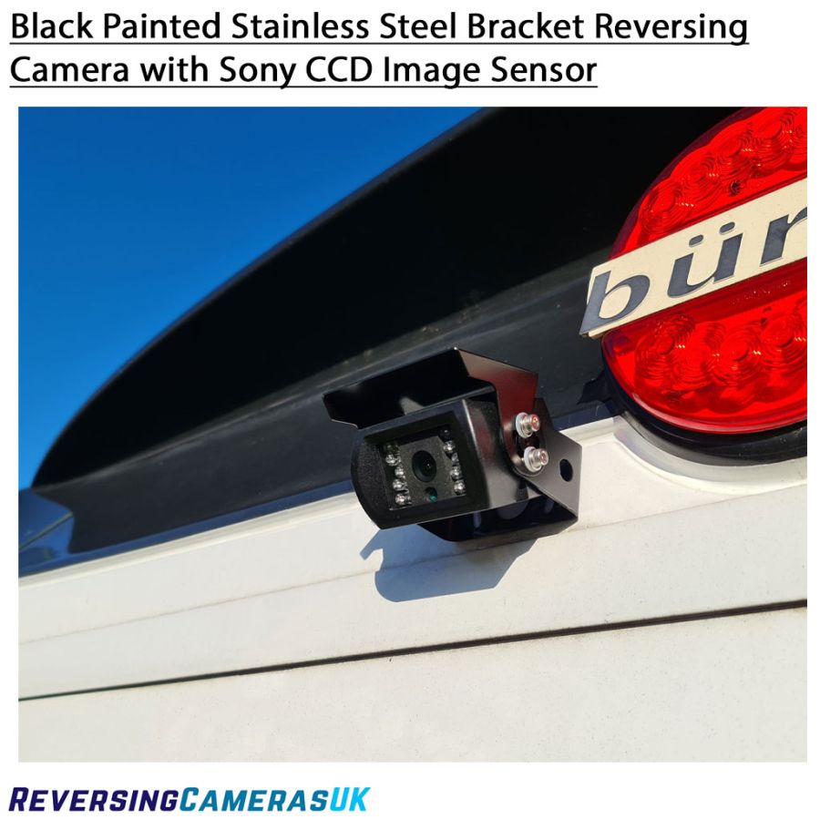 Sony CCD Black Bracket Reversing Camera with Stainless Steel Bracket ...