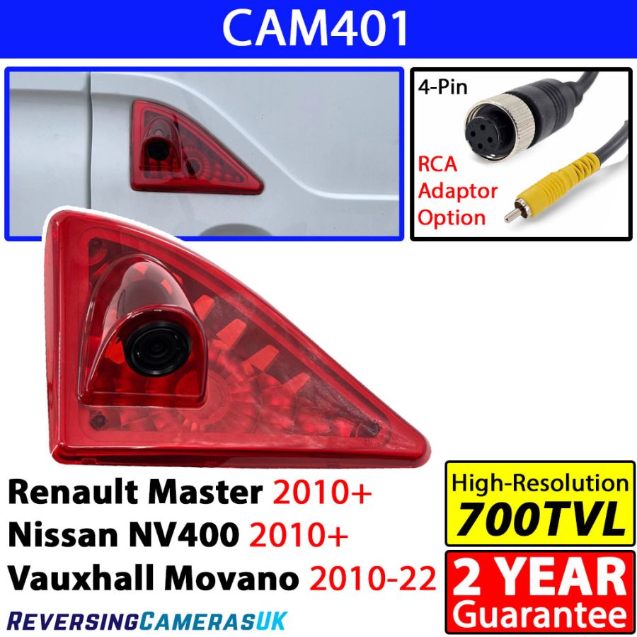 Renault Master, Vauxhall Movano & Nissan NV400 Brake Light Reversing ...