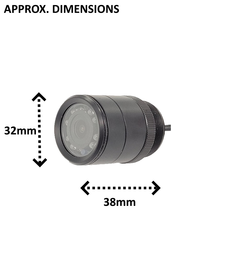 Sony (CCD or CMOS) Bullet/Flush/Bumper Wireless Parking Camera Kit with ...