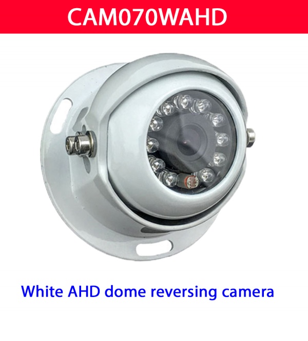 1080P White AHD dome shaped reversing camera with night vision ...