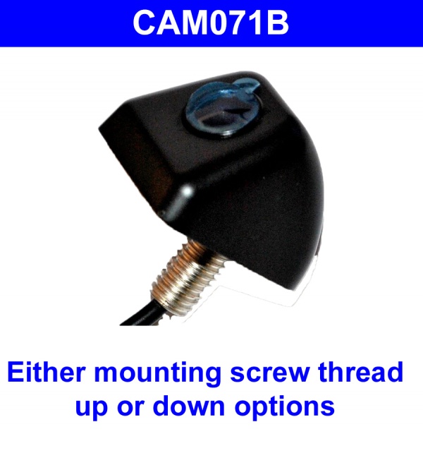 Black Mini Bolt CMOS Reversing Camera - Reversing Cameras UK
