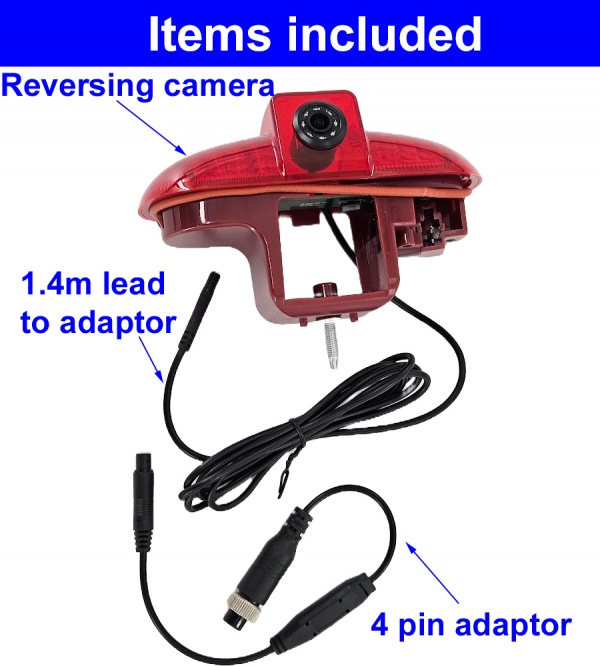 Renault Trafic and Vauxhall Vivaro Reversing Camera System with Mirror ...