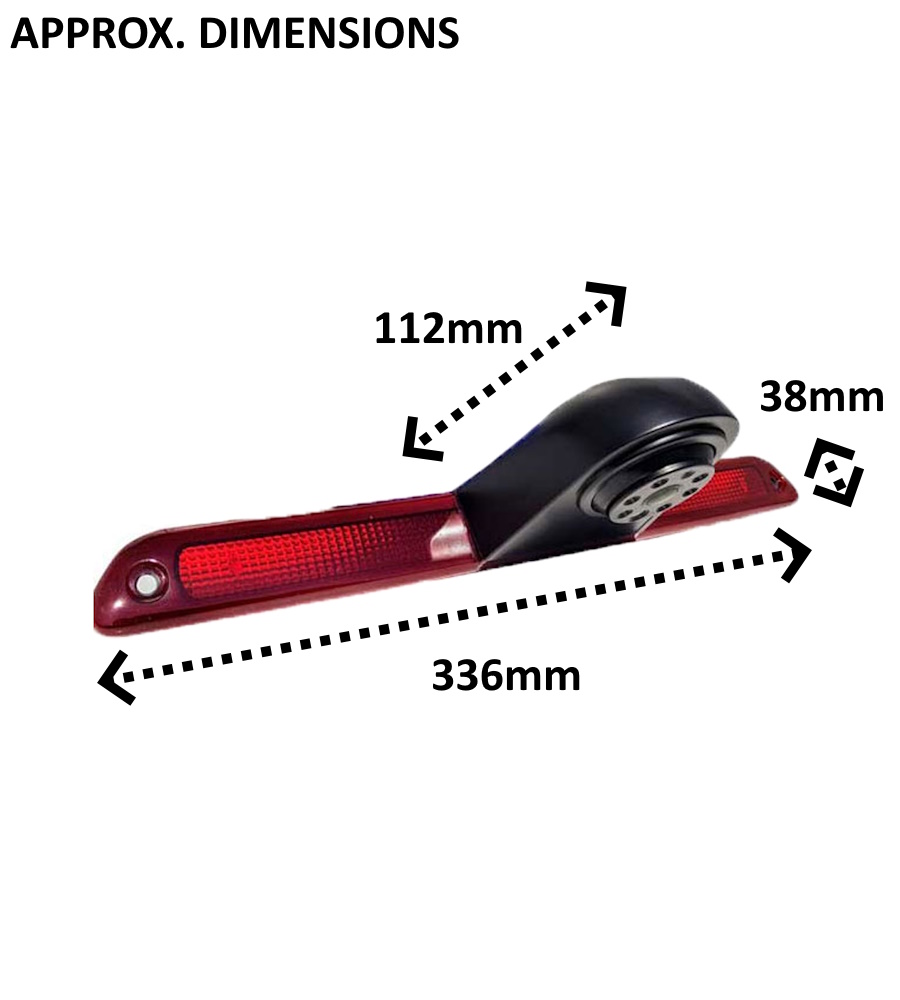 VW Crafter and Mercedes Sprinter Brake Light Reverse Camera System with ...