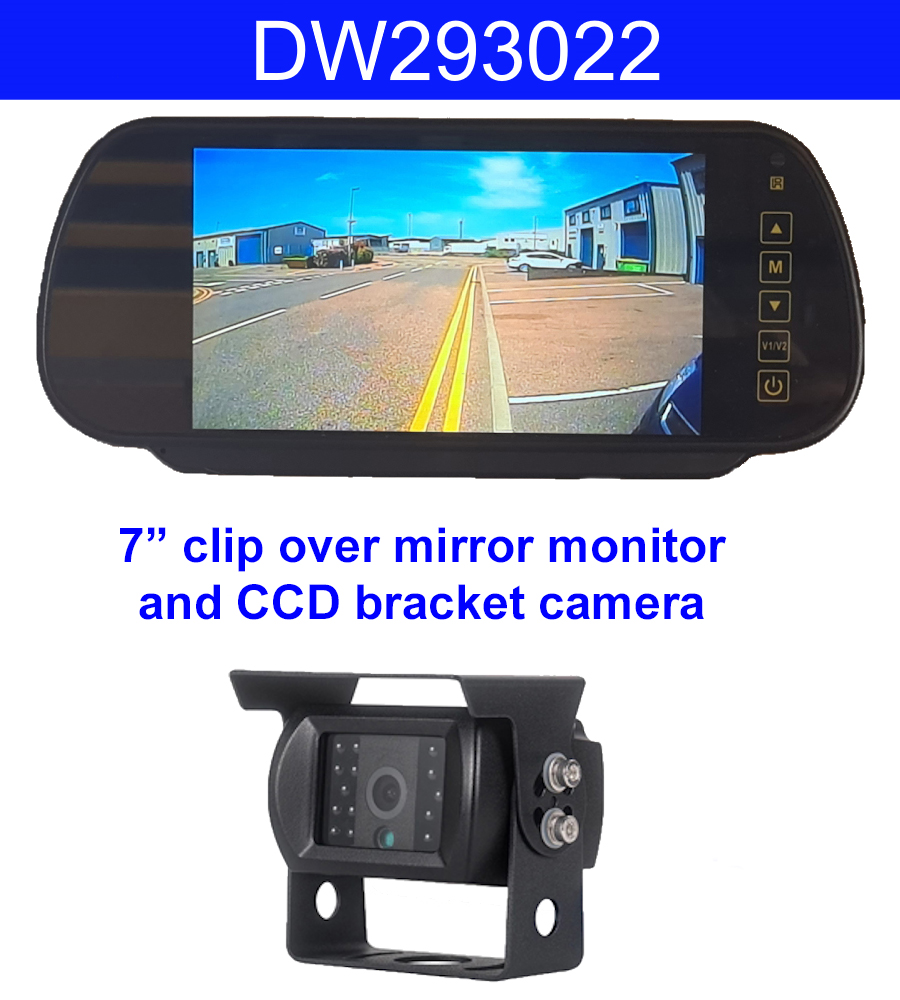 Sony CCD Black Bracket Wireless Reverse / Rear View Camera with 7 ...