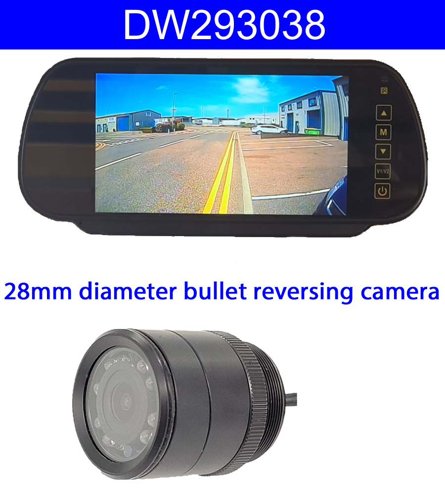 Sony Bullet Wireless Reversing Camera Kit with 7" mirror monitor ...