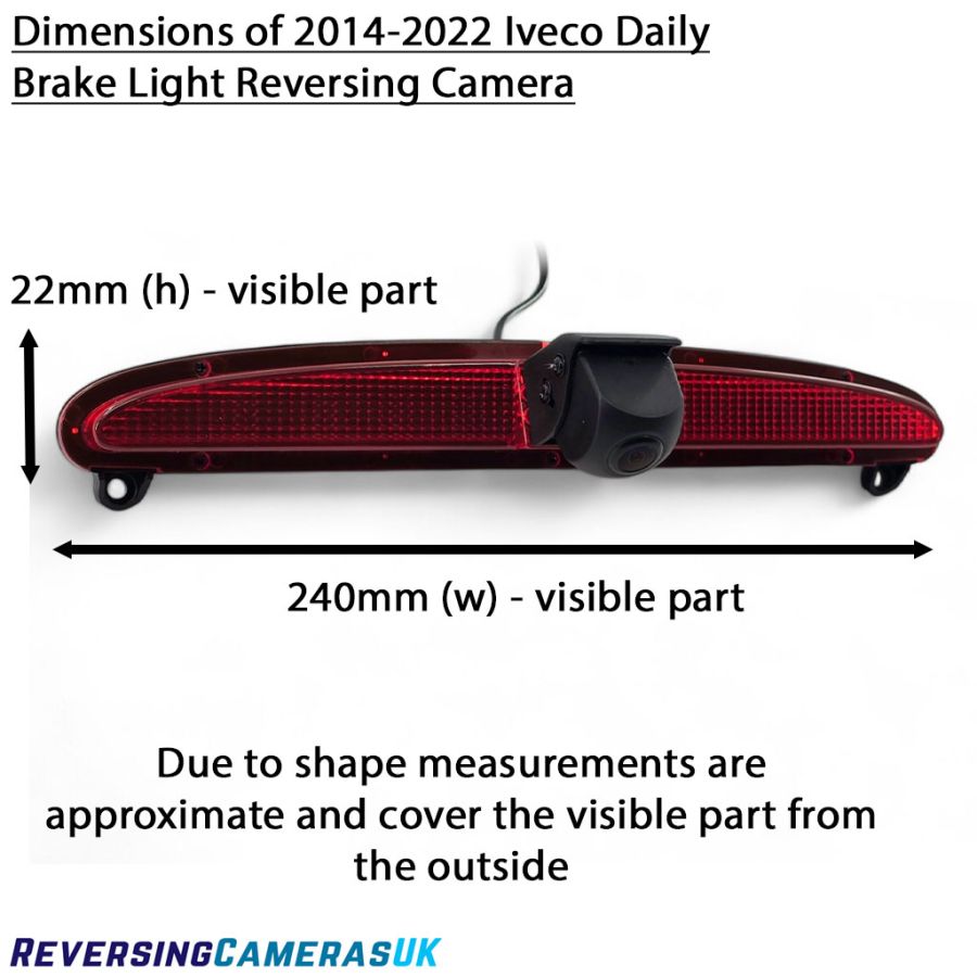 2014-2022 Iveco Daily Brake Light Reversing Camera – Clear & Reliable ...