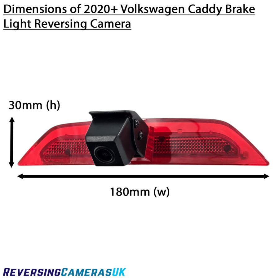 2020+ Volkswagen Caddy Brake Light Reversing Camera – Clear & Safe Reversing - Reversing Cameras UK