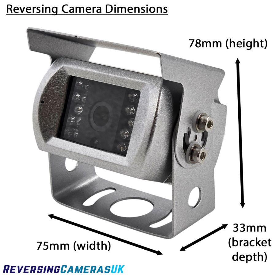 Sony CCD Silver Bracket Reversing Camera with Stainless Steel Bracket ...
