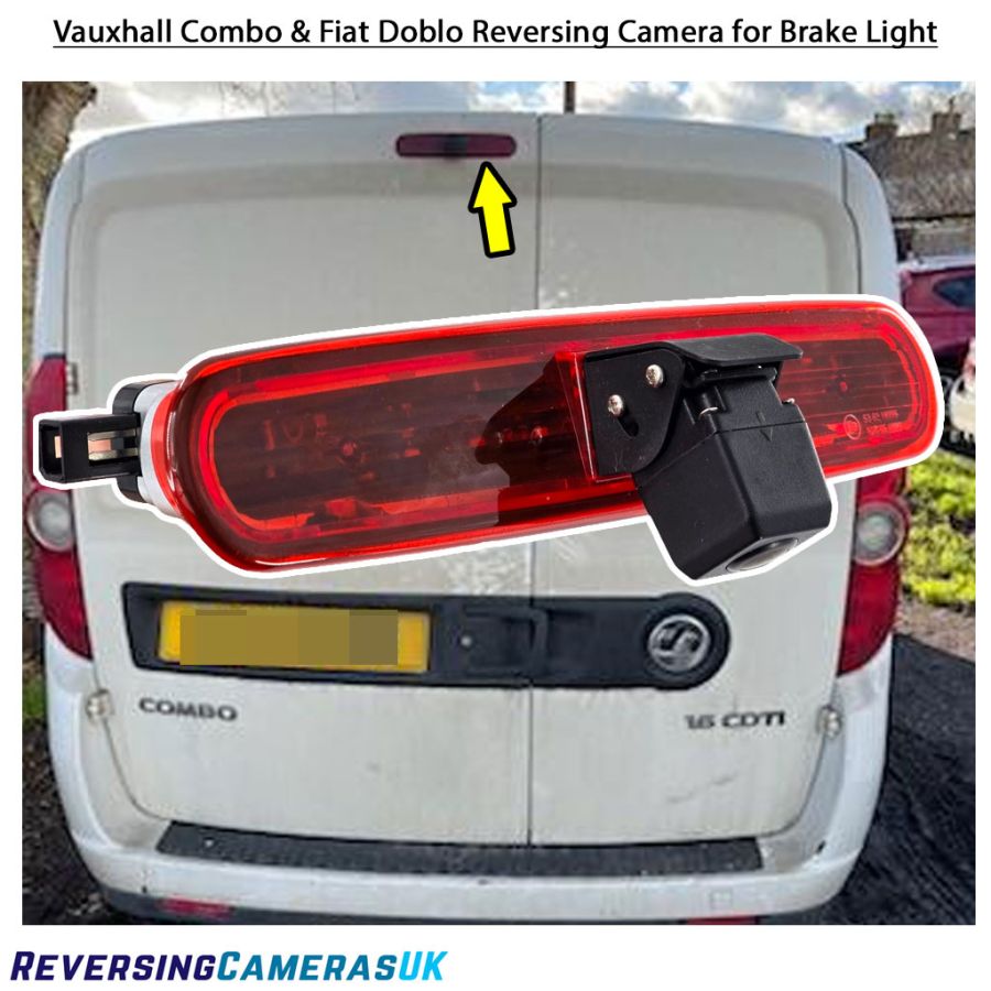 Fiat Doblo and Opel-Vauxhall Combo Reverse Camera System with 7 inch ...