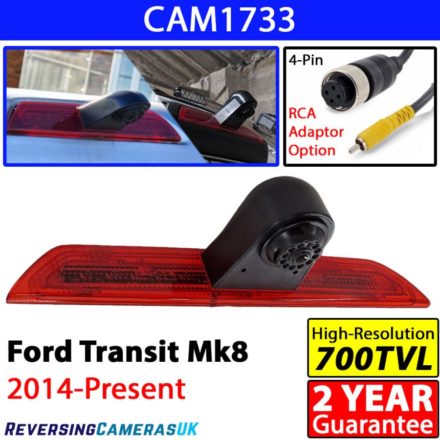Ford Transit High-Level Brake Light High Resolution Reversing Camera ...