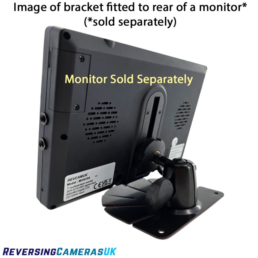 Heavy Duty Metal Dash Mount Bracket | Secure Stand for 5" to 10 ...