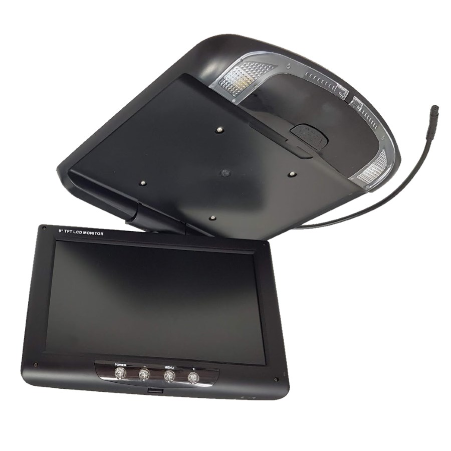 9 inch flip down monitor - Reversing Cameras UK