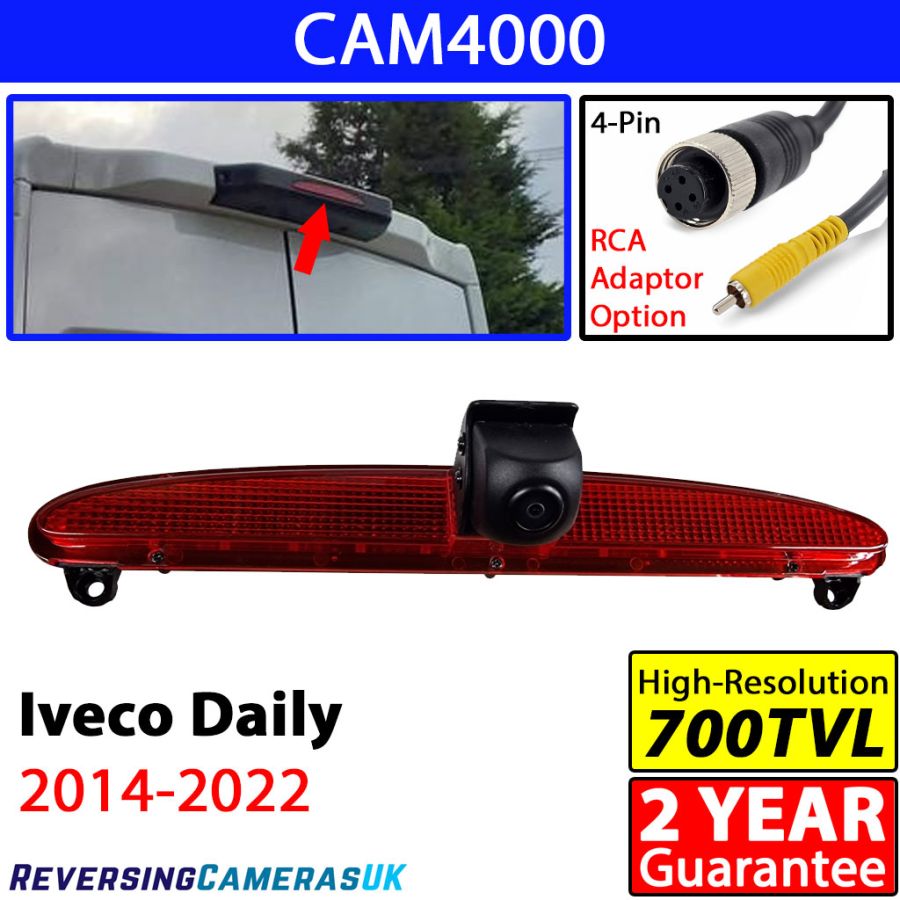 2014-2022 Iveco Daily Brake Light Reversing Camera – Clear & Reliable ...