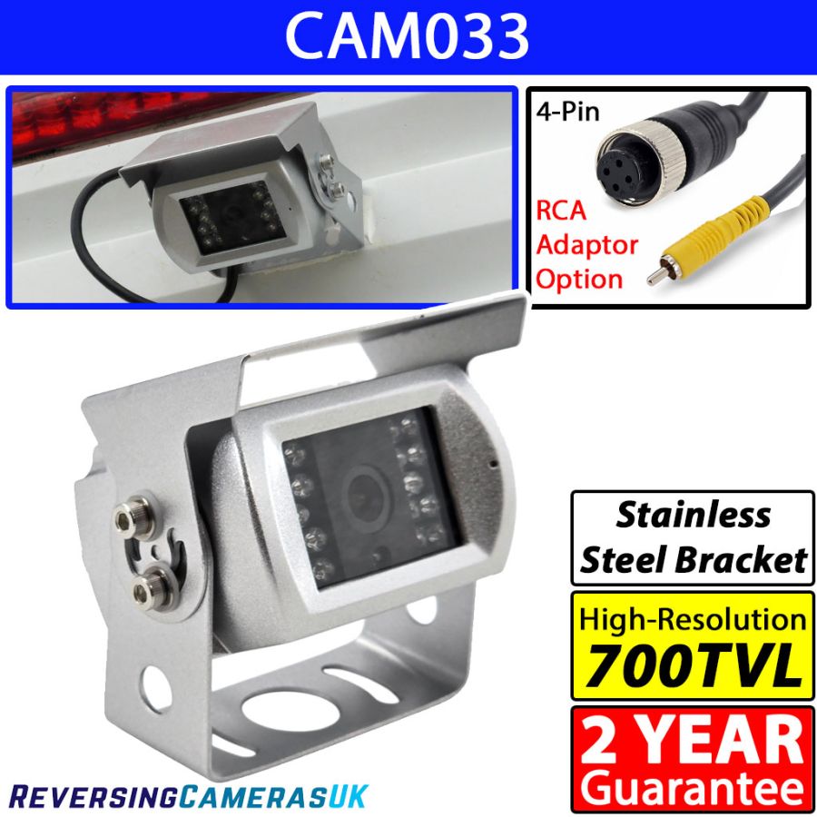 Sony CCD Silver Bracket Reversing Camera with Stainless Steel Bracket ...