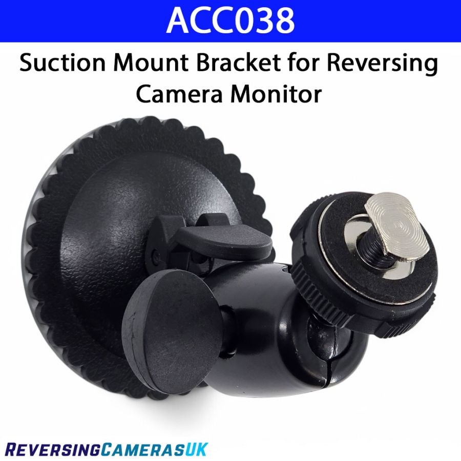 Suction Mount Bracket for Temporary & Flexible Mount for Reversing ...