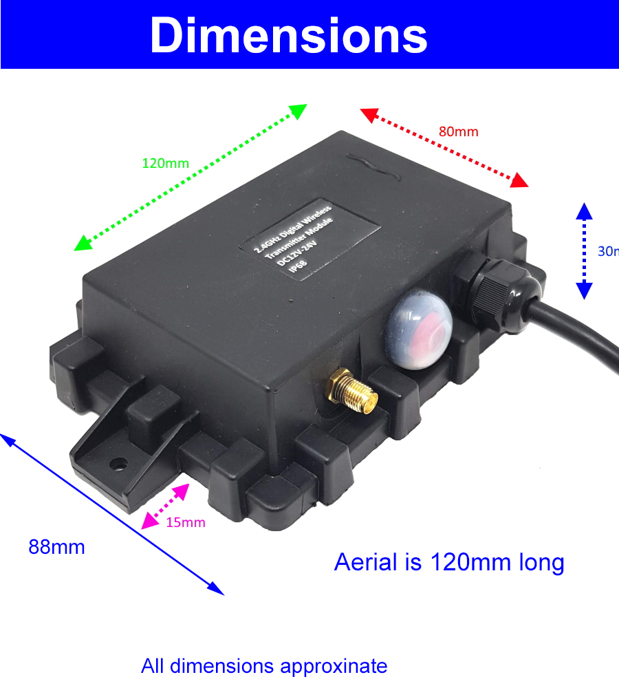 Number Plate Wireless Reversing Camera System with 5" monitor ...
