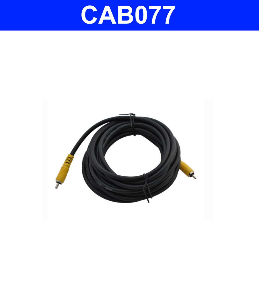 RCA Phono Extension cables - Reversing Cameras UK