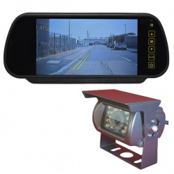 CCD wing mirror camera for HGV - Reversing Cameras UK
