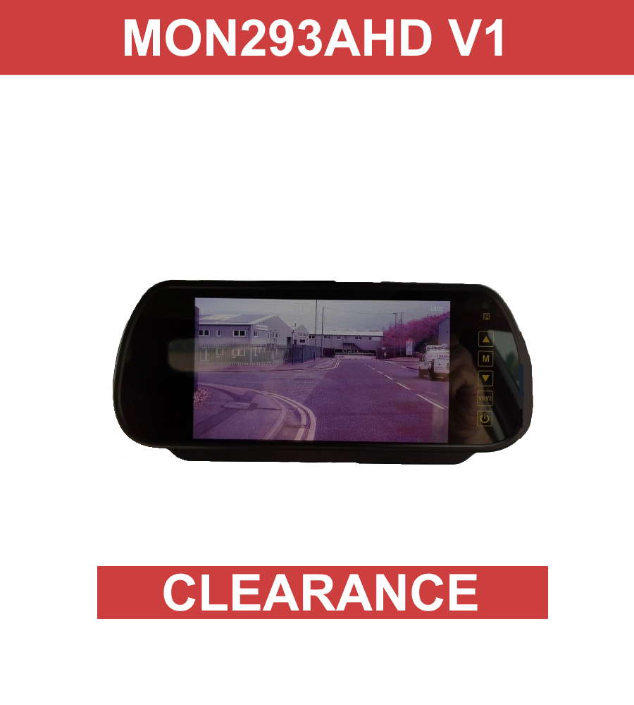 AHD rearview monitors - Reversing Cameras UK